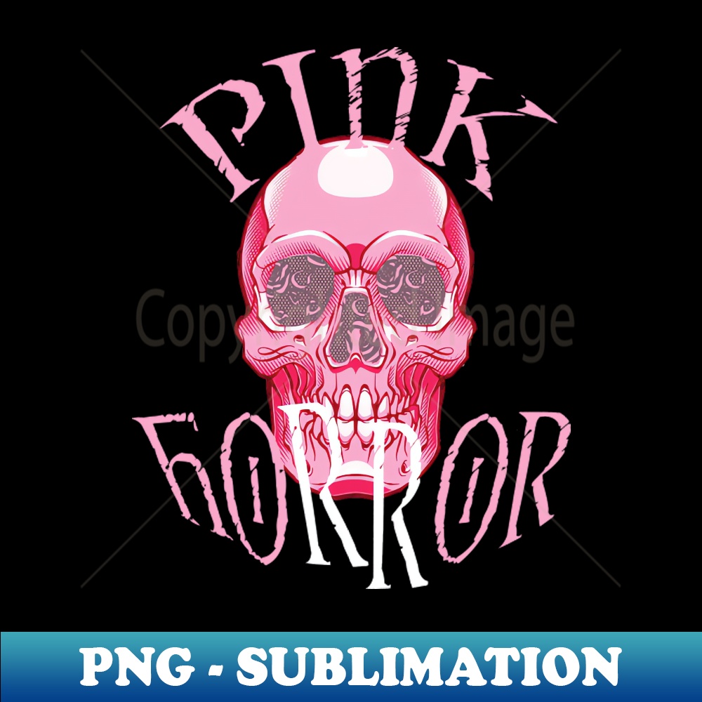 Pink Horror - PNG Transparent Sublimation Design - Capture I - Inspire ...