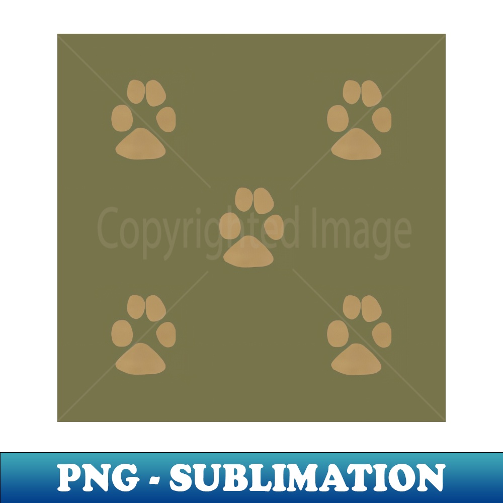 Five Paw Prints - Elegant Sublimation PNG Download - Spice U | Inspire ...
