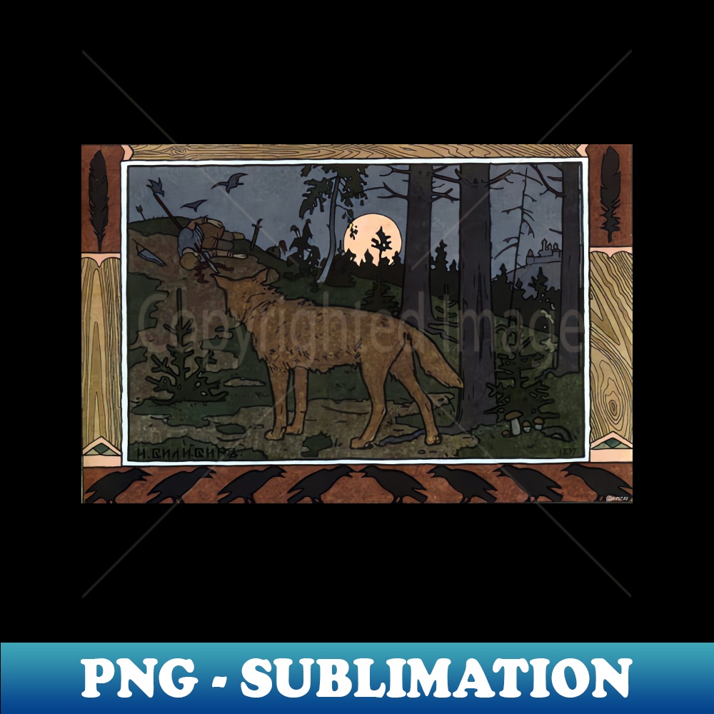 Prince Ivan The Firebird and the Gray Wolf - Ivan Bilibin - | Inspire ...