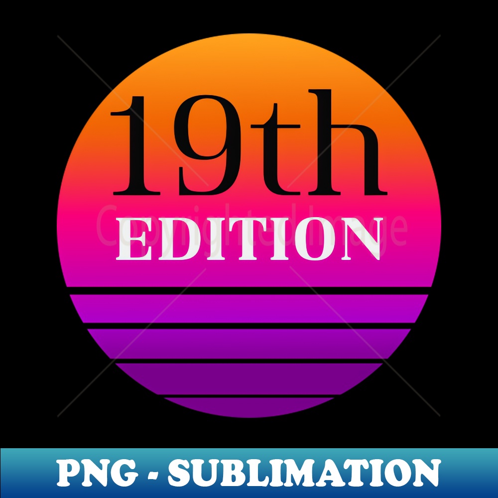19th Edition Logo - Elegant Sublimation PNG Download - Trans | Inspire ...