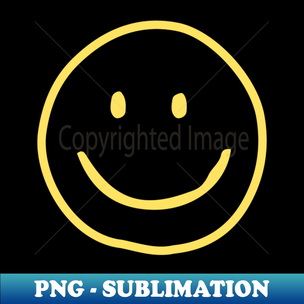 Smiley Face - Sublimation-Ready PNG File - Stunning Sublimat | Inspire ...