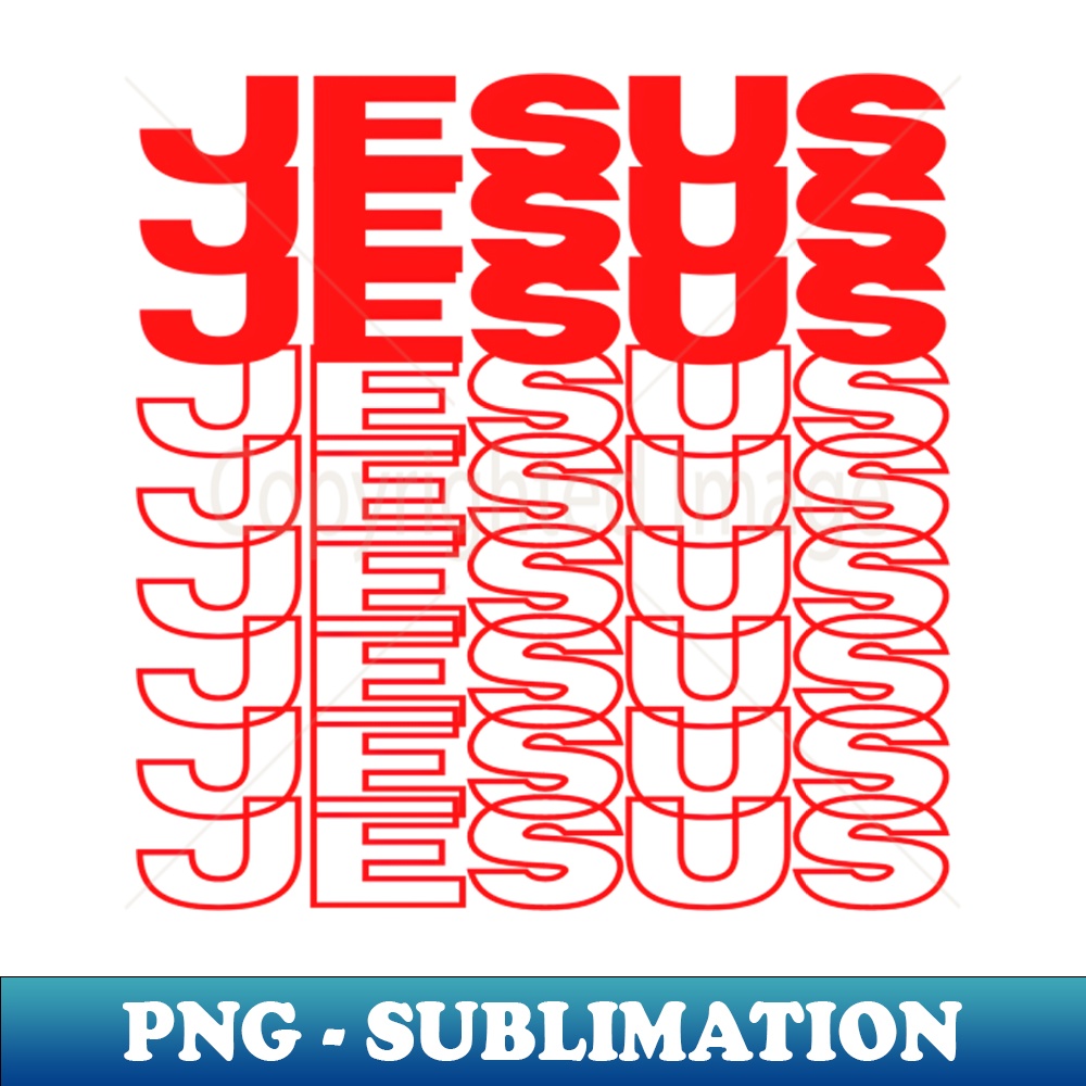 jesus - PNG Transparent Sublimation File - Stunning Sublimat | Inspire ...