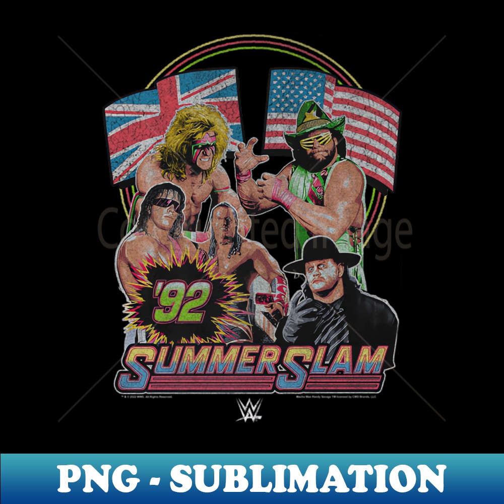 Group Shot Summerslam 92 - Professional Sublimation Digital | Inspire ...