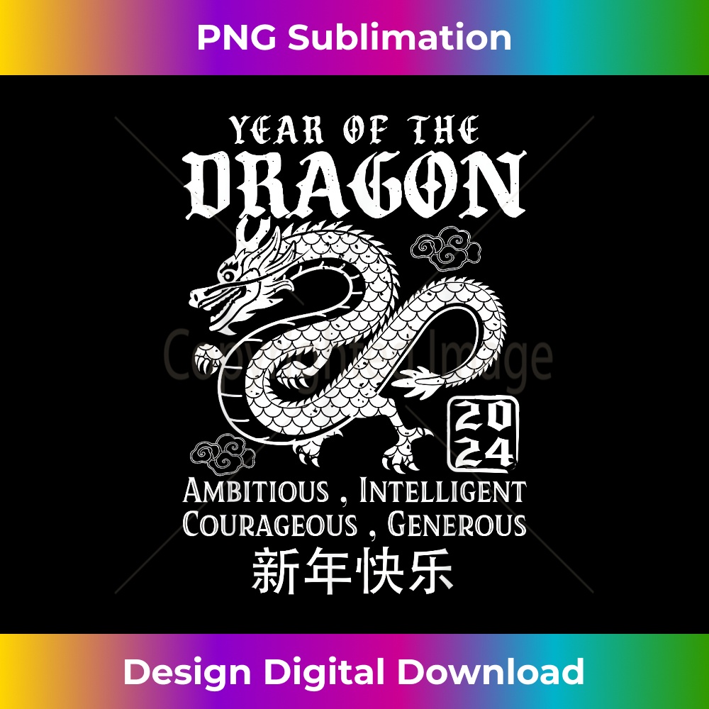 Happy New Year 2024 Chinese New Year 2024 Year of the Dr - V | Inspire ...