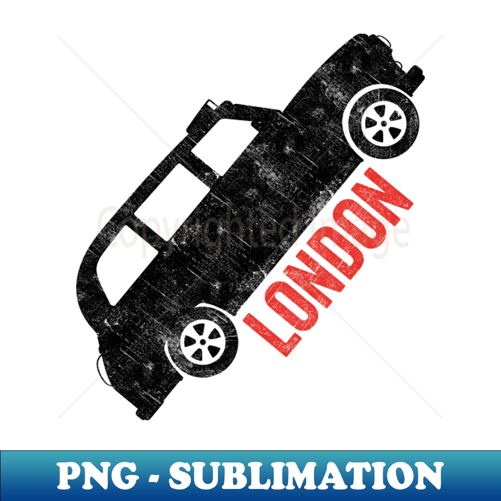 Vintage London black cab taxi driver design - PNG Transparen | Inspire ...