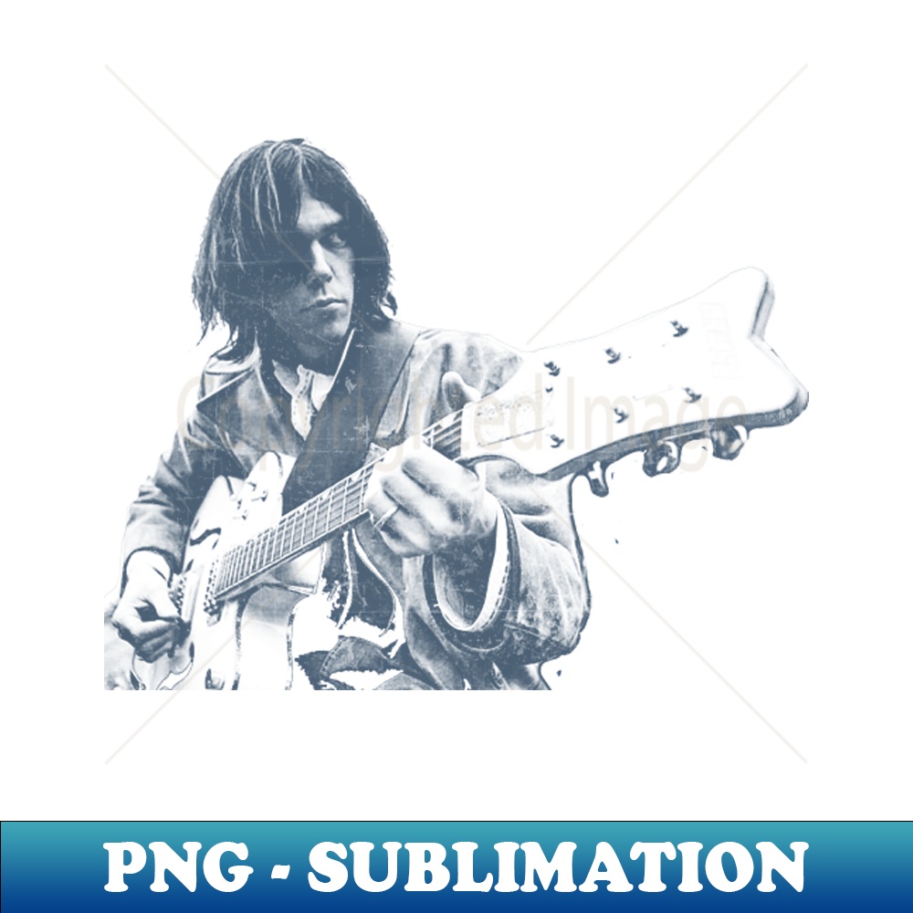 Neil Young - Retro PNG Sublimation Digital Download - Bold & | Inspire ...