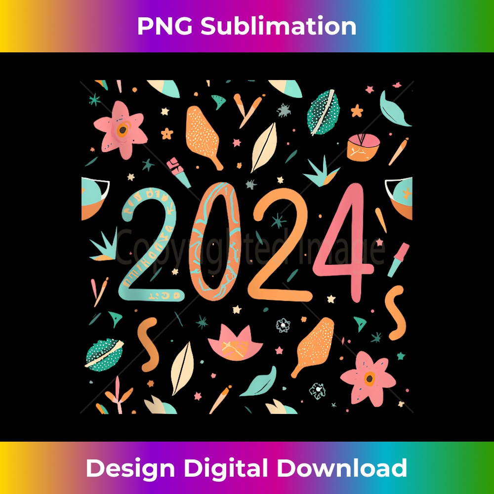 Happy New Year 2024 Hello 2024 Funny Party Family Christmas | Inspire ...