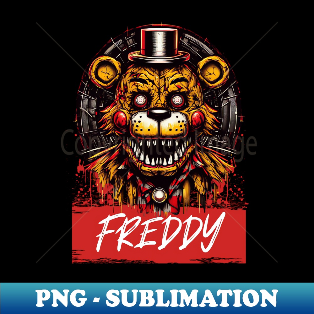 Freddy Fazbear - Signature Sublimation PNG File - Unleash Yo | Inspire ...