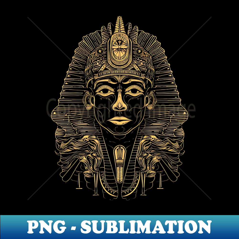 Egyptian Pharaoh Modern Art - Timeless Royalty Reimagined - | Inspire ...