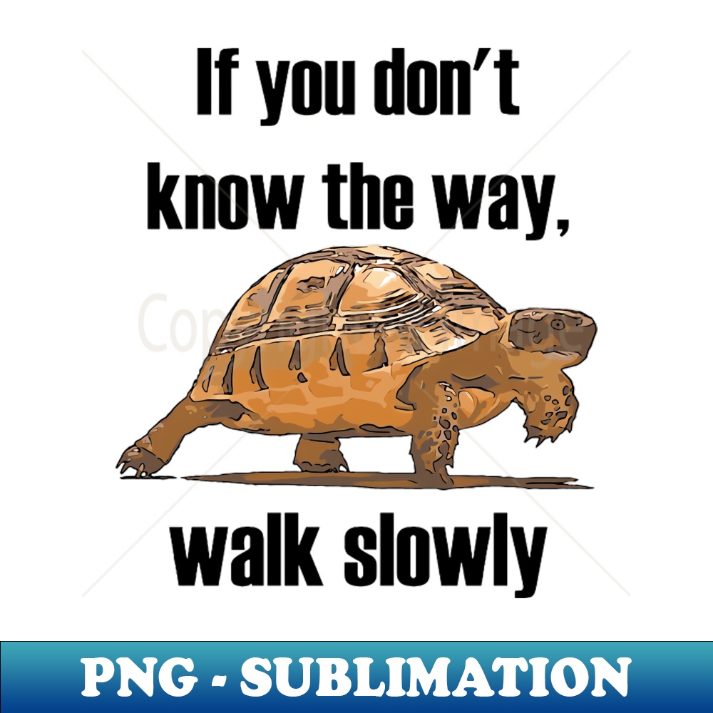 If You Dont Know The Way Walk Slowly Tortoise - Exclusive PN | Inspire ...
