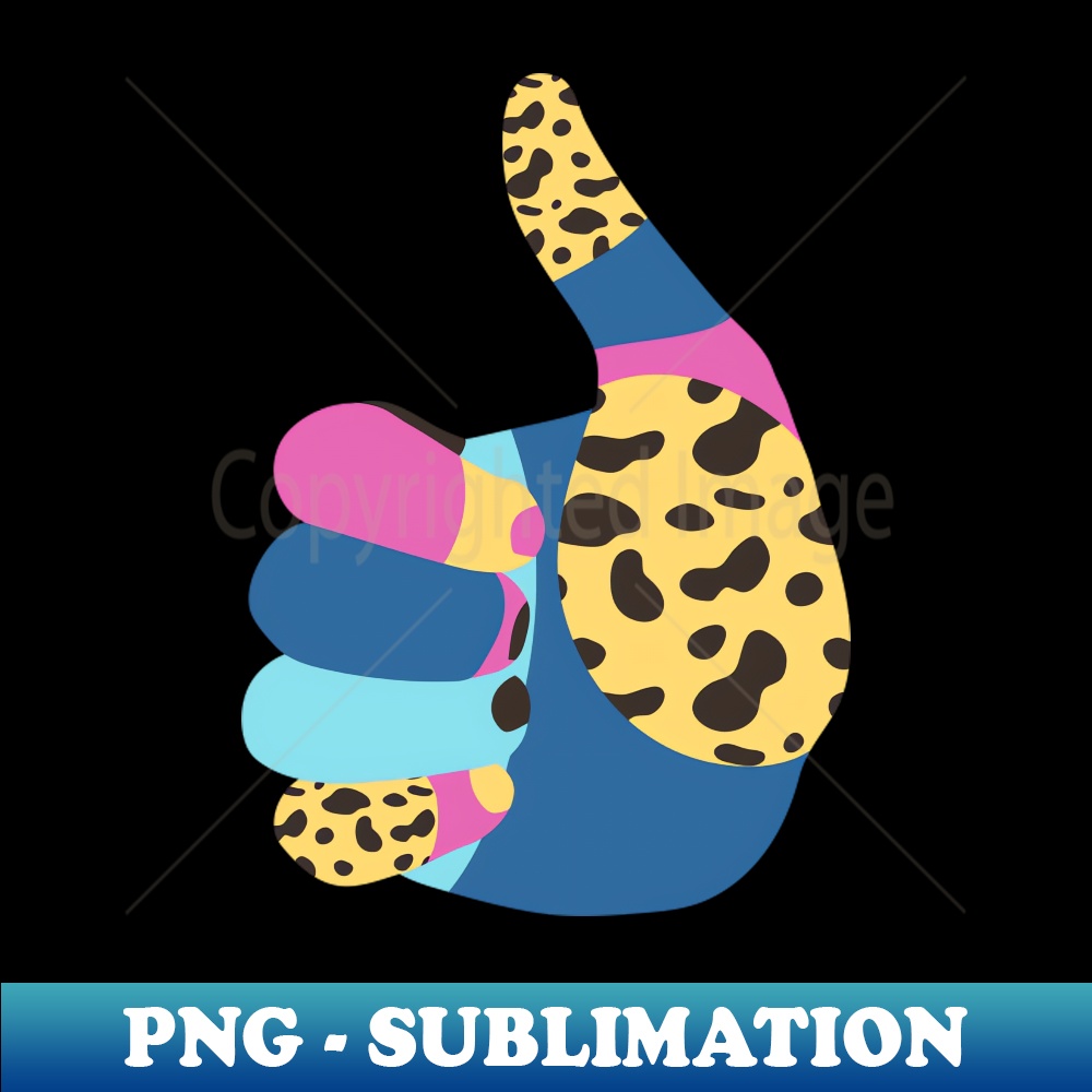 Sign language hand thumbs up - Elegant Sublimation PNG Downl - Inspire ...