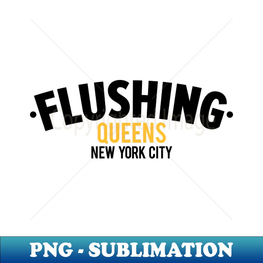 Flushing Queens Logo - A Minimalist Ode to Boroughs Vibrant | Inspire ...