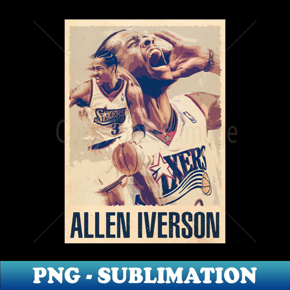 The Answer Basketball Icon Tee Allen - Professional Sublimat | Inspire ...