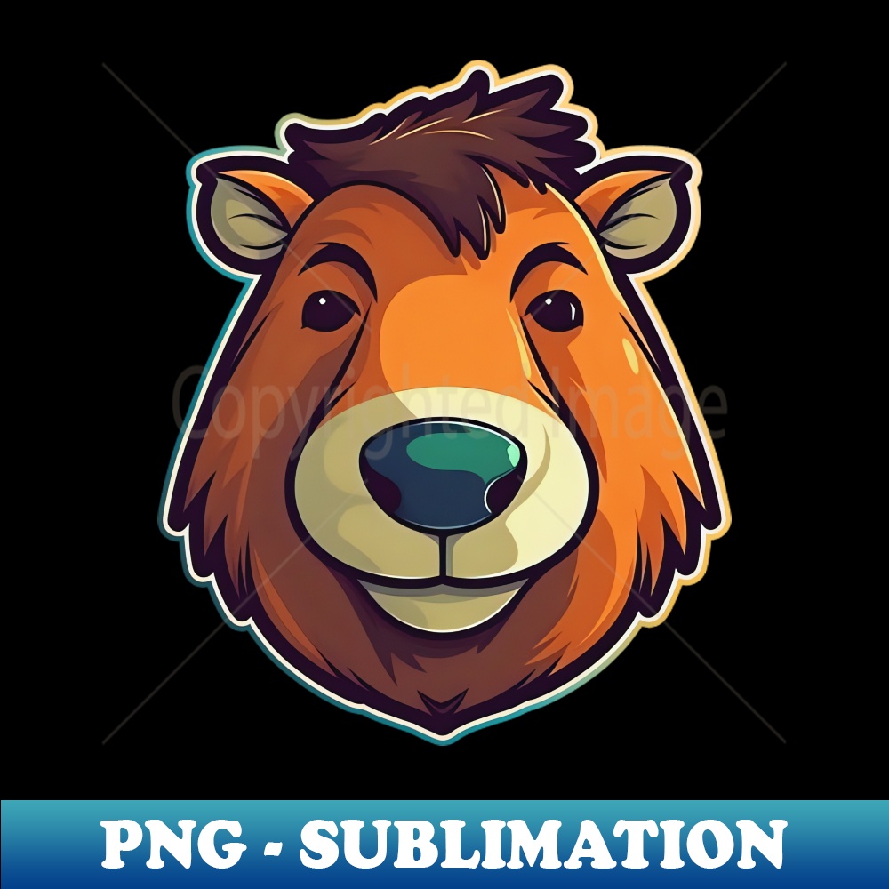 Cartoon capybara meme - Elegant Sublimation PNG Download - V | Inspire ...