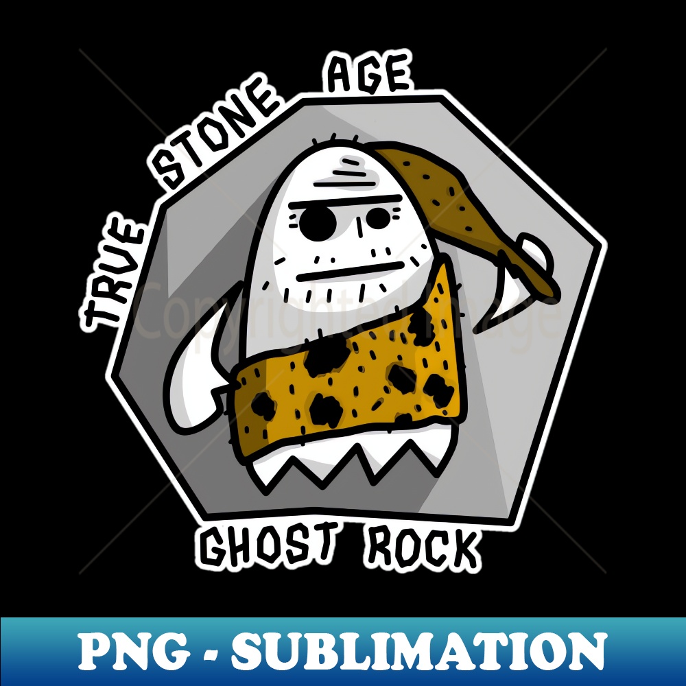 True Stone Age Ghost Rock - Modern Sublimation PNG File - Pe | Inspire ...