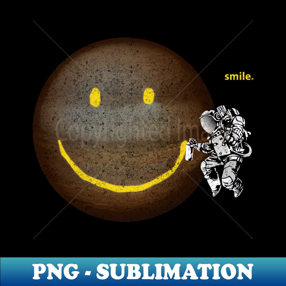 Big smiley face on the moon tagged by Spaceman - Premium Sub | Inspire ...