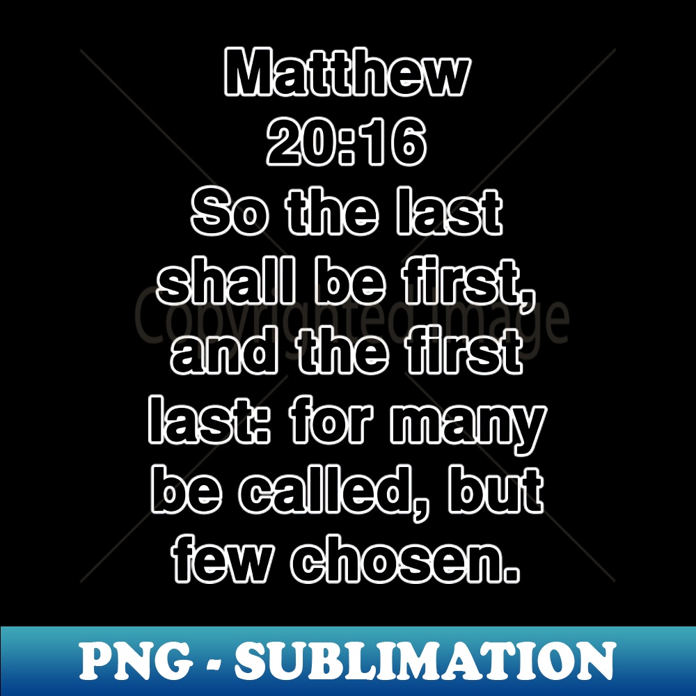 Matthew 2016 King James Version Bible Verse Text - Retro PNG | Inspire ...