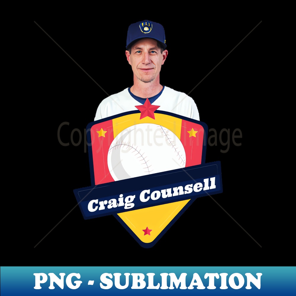 Craig Counsell - Modern Sublimation PNG File - Bold & Eye-ca | Inspire ...