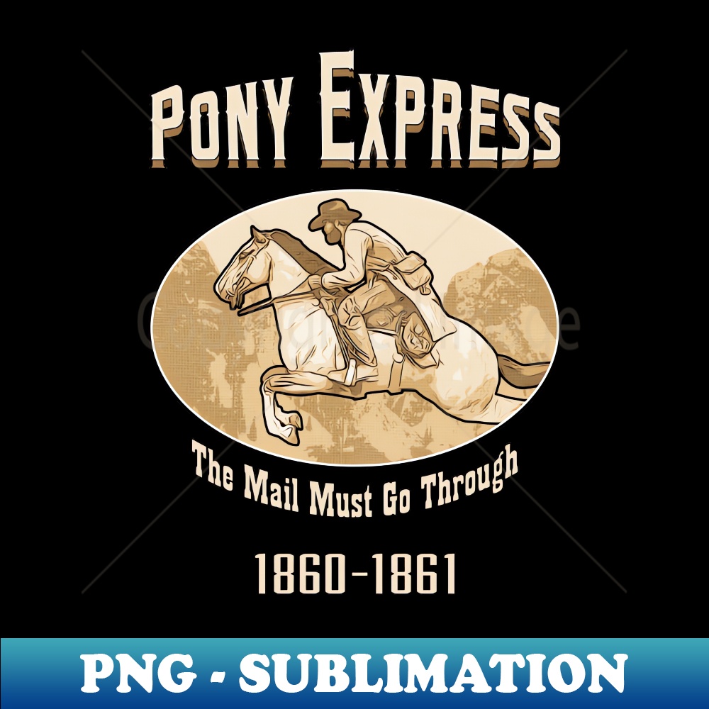 Pony Express - PNG Transparent Digital Download File for Sub | Inspire ...