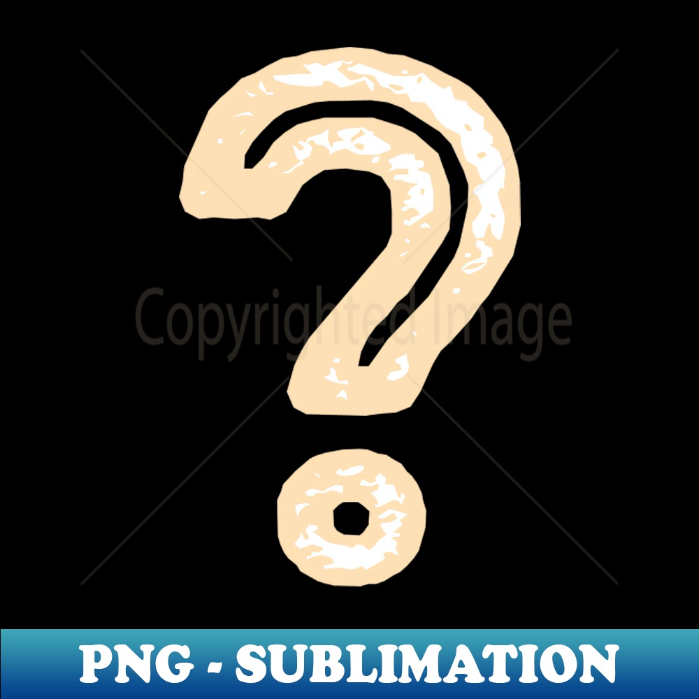 Rustic Capital Letter Question Mark in Cream - High-Resoluti - Inspire ...