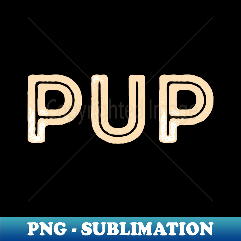 Rustic Capital Letters Word PUP in Cream - High-Resolution P | Inspire ...