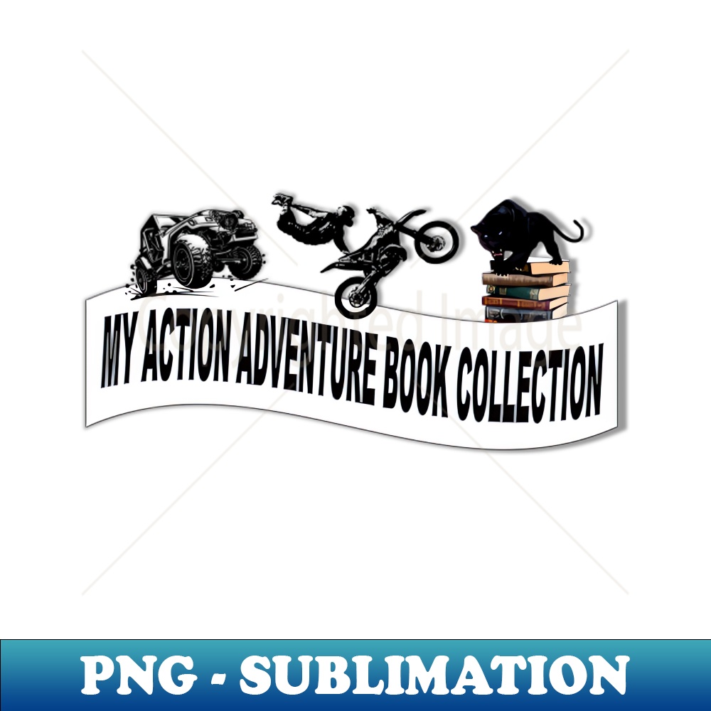 My Action Adventure Book Collection Label - Professional Sub - Inspire ...