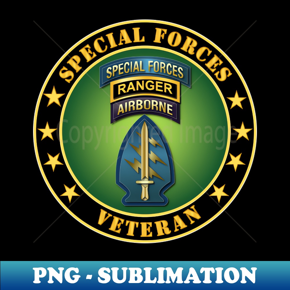 Special Forces - Ranger Veteran - PNG Transparent Sublimatio - Inspire ...