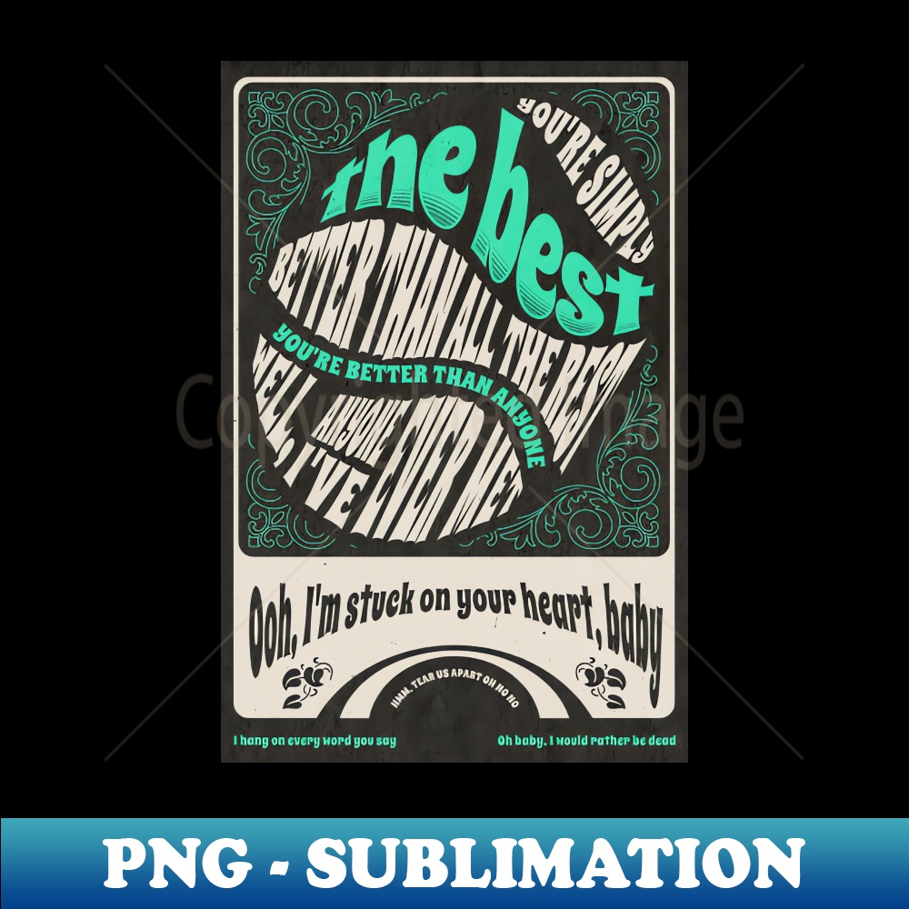 Youre simple the best Turner T singer - Special Edition Subl | Inspire ...