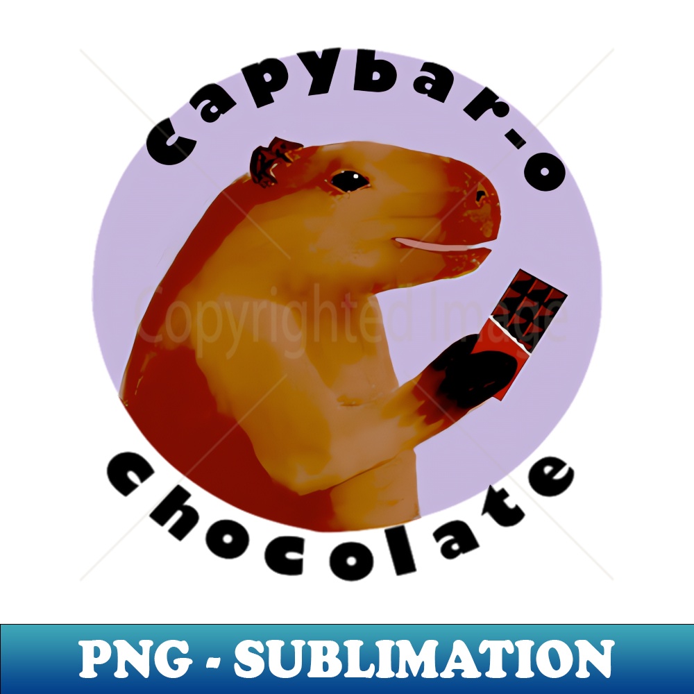 Capybar o chocolate capybara - Creative Sublimation PNG Down - Inspire ...
