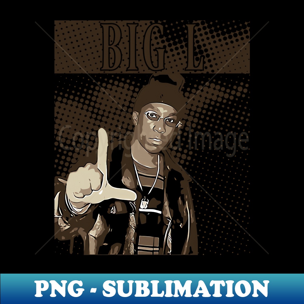 BIG L Rapper - PNG Transparent Sublimation File - Add a Fes - Inspire ...
