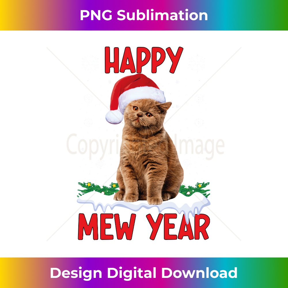 Happy New Year - Funny Feline Enthusiast Cat Owner Fanatic L | Inspire ...