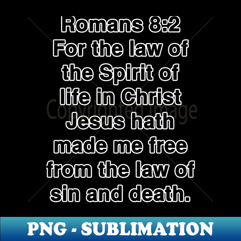 Romans 82 King James Version KJV Bible Verse Typography - P | Inspire ...