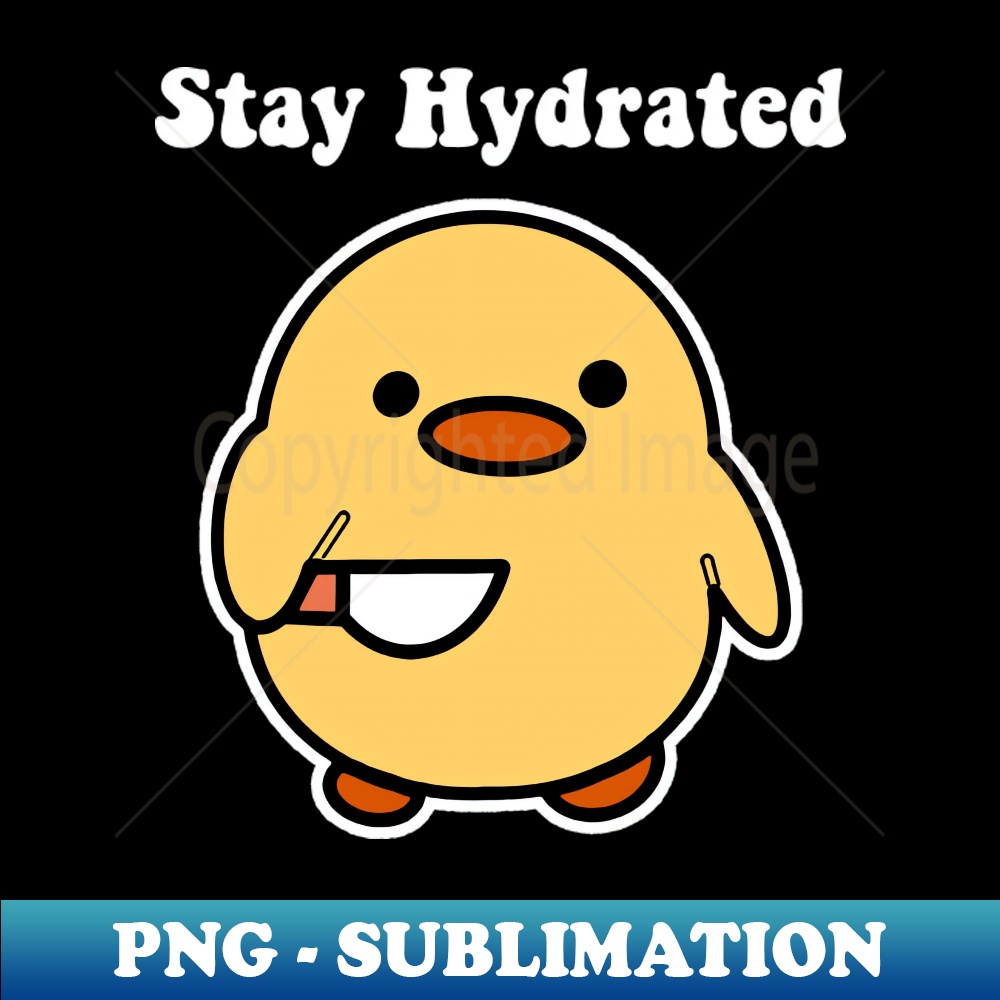 Stay hydrated Meme stickers Duck with Knife adult stickers s | Inspire ...