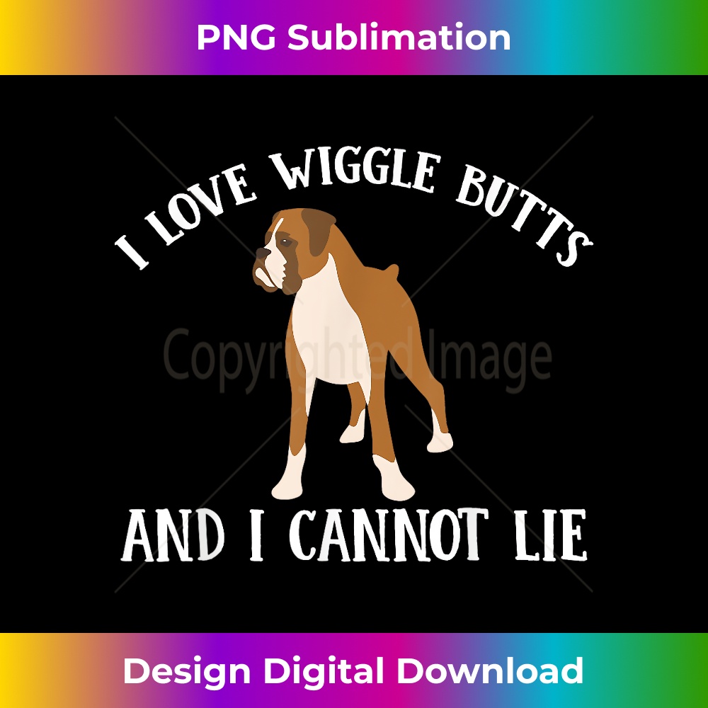 Funny I Love Boxer Wiggle Butt Apparel For Puppy Dog Ow - Su | Inspire ...