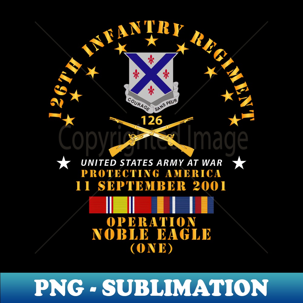 126th Infantry Regiment - 911 - ONE w SVC w BR - Vintage Sub | Inspire ...