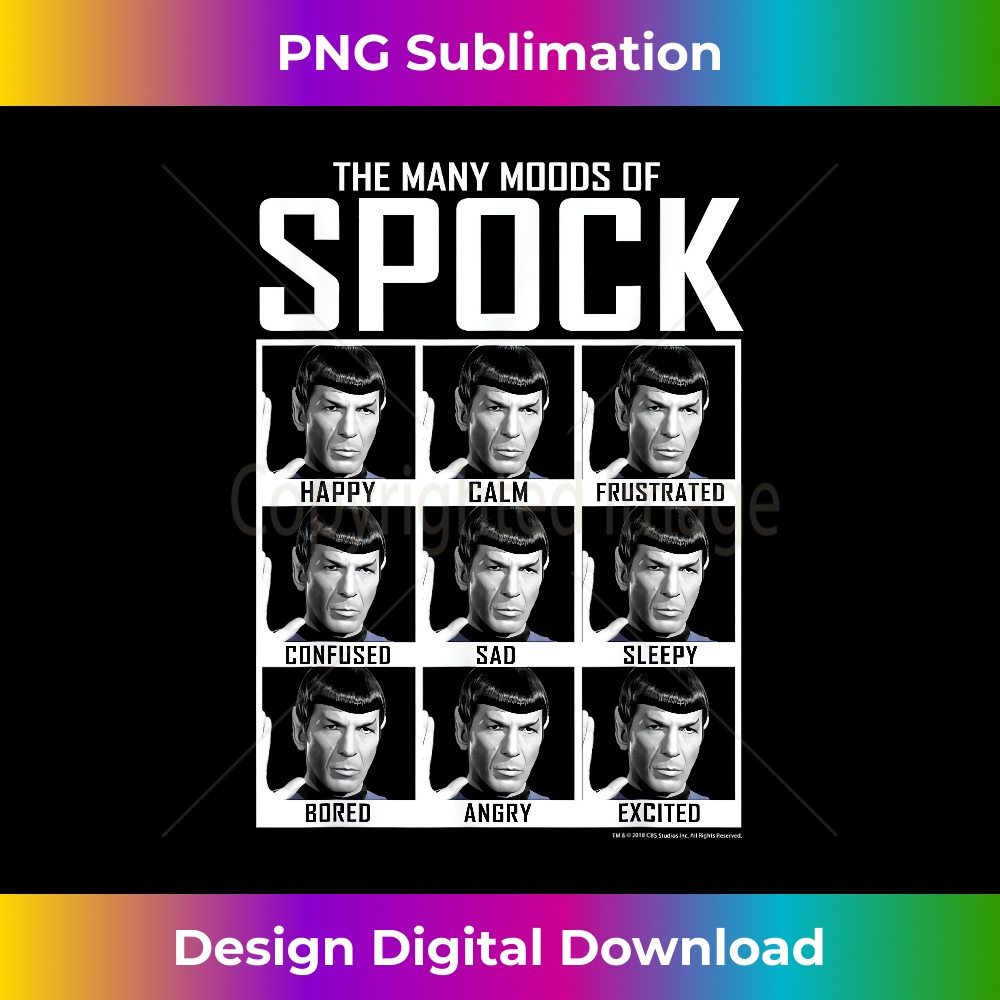 Star Trek The Original Series Moods of Spock Textbo - Sublim | Inspire ...