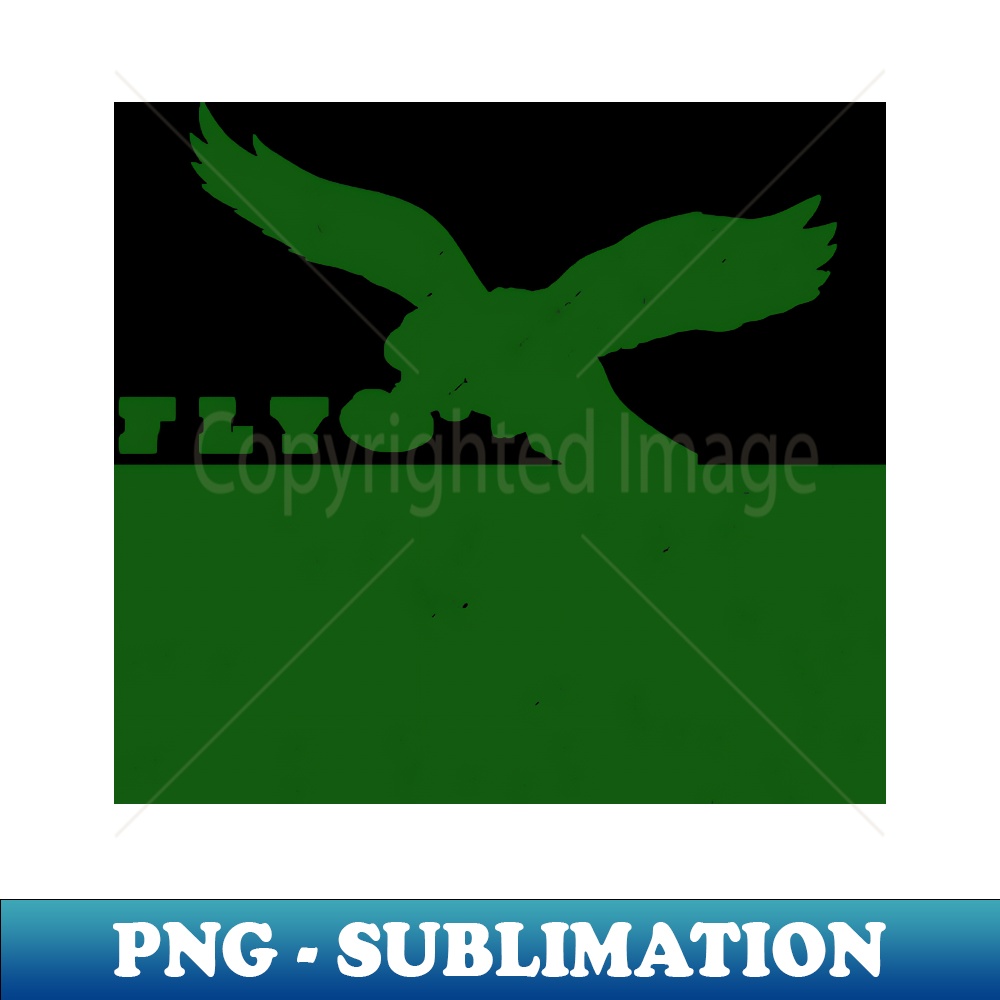 fly eagles fly vintage look Philadelphia Eagles - green soli | Inspire ...