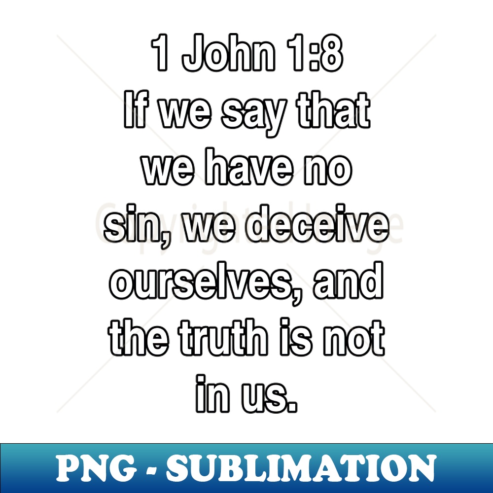 1 John 18 King James Version KJV Bible Verse Typography - U | Inspire ...