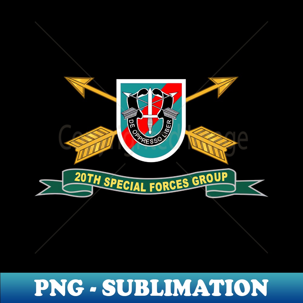 20th Special Forces Group - Flash w Br - Ribbon X 300 - Tren | Inspire ...