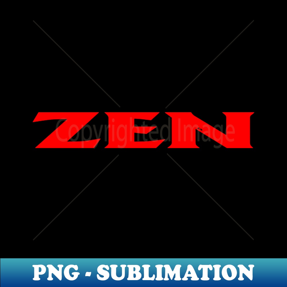 Zen red 2 black sig - Instant Sublimation Digital Download - | Inspire ...