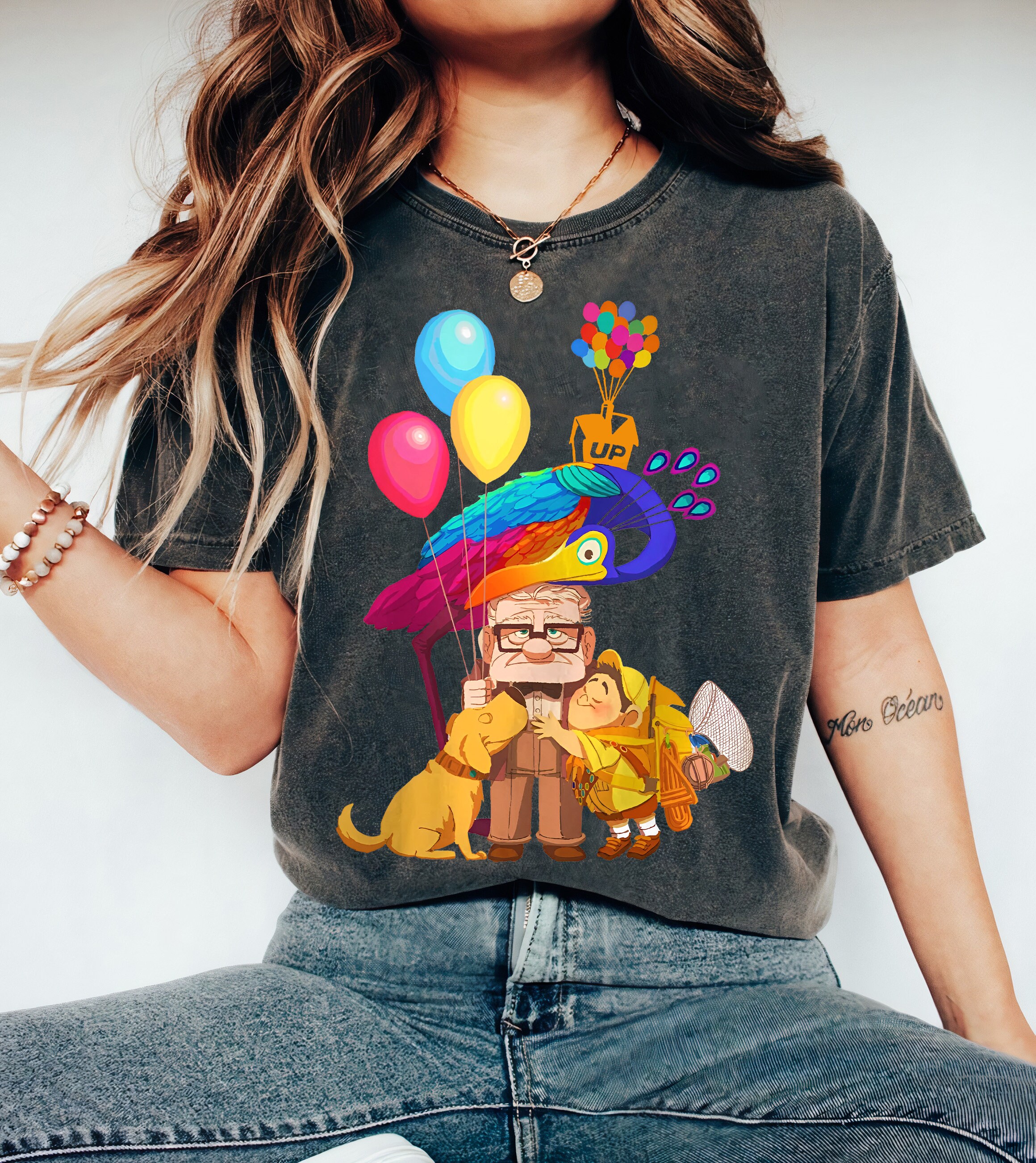 Cute Disney Pixar Up Carl Russell Dug Kevin House Balloon Gr | Inspire ...