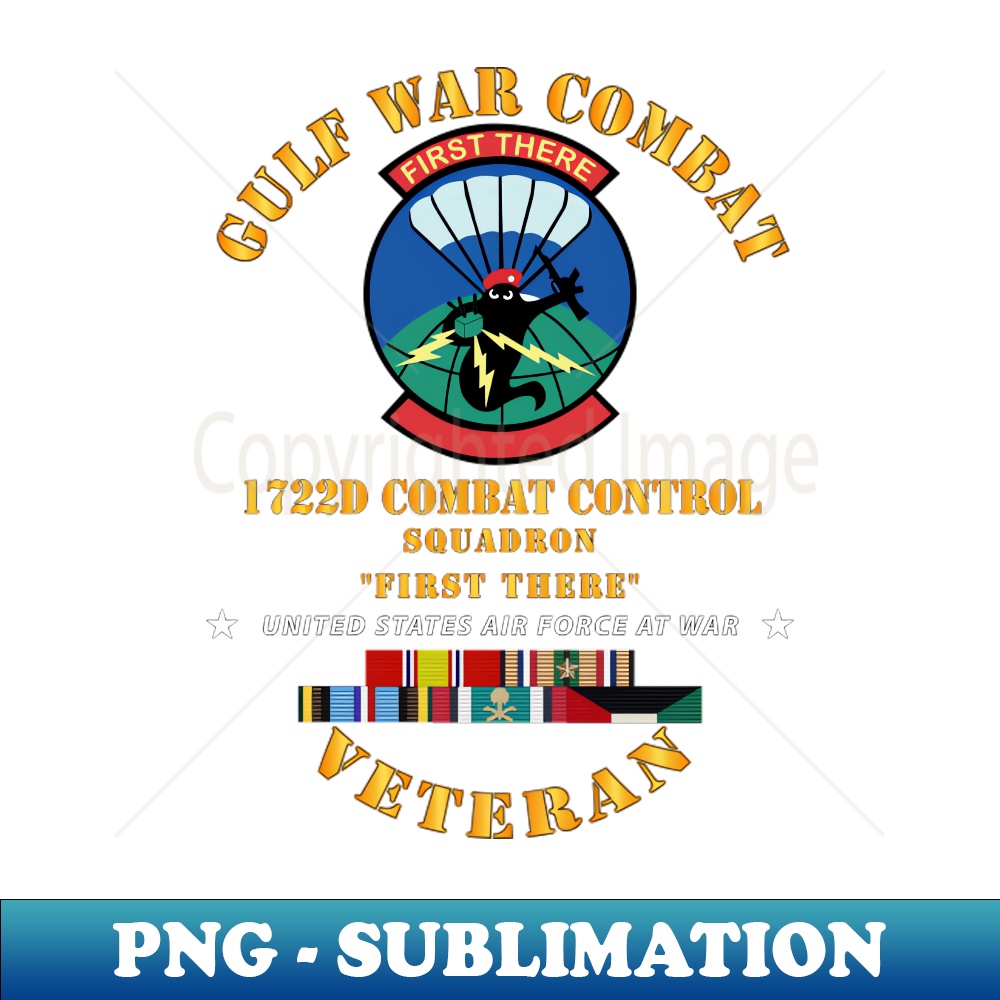 Gulf War Combat Vet - 1722d Combat Control w GULF SVC X 300 | Inspire ...