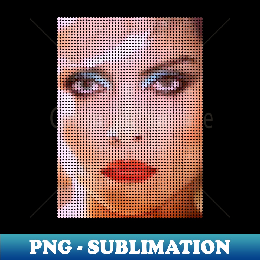 Blondie Dot Art Design - Special Edition Sublimation PNG Fil | Inspire ...