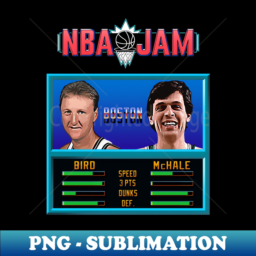 NBA JAM - CLASSIC - THE BEST DUOs EDITIONBirdMcHale - Elegan - Inspire ...