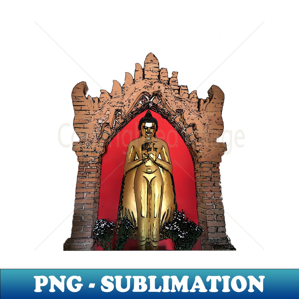 Buddhist Devotion Shrine Spiritual Art - Vintage Sublimation - Inspire ...