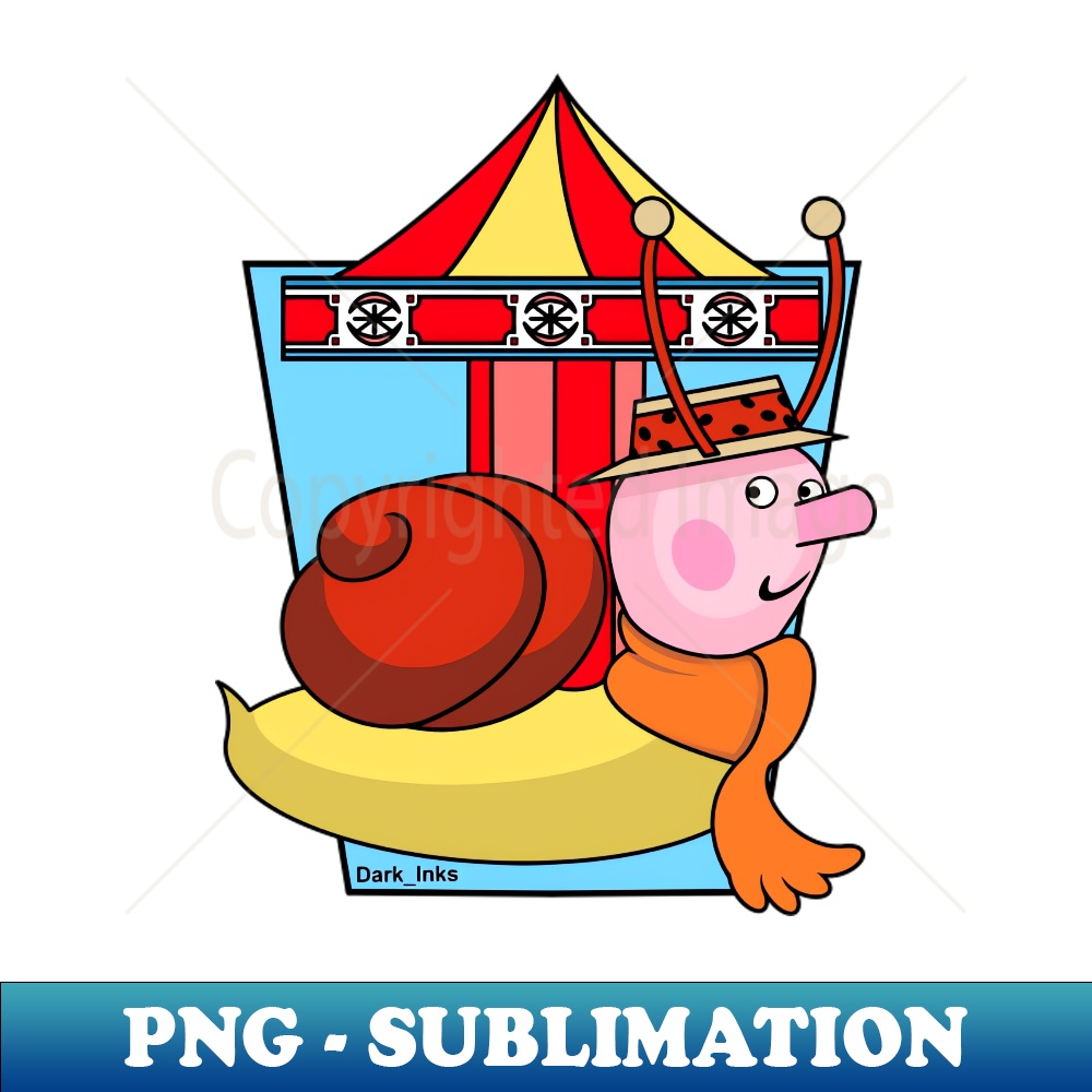 Brian the Snail - Magic Roundabout - Retro PNG Sublimation D | Inspire ...