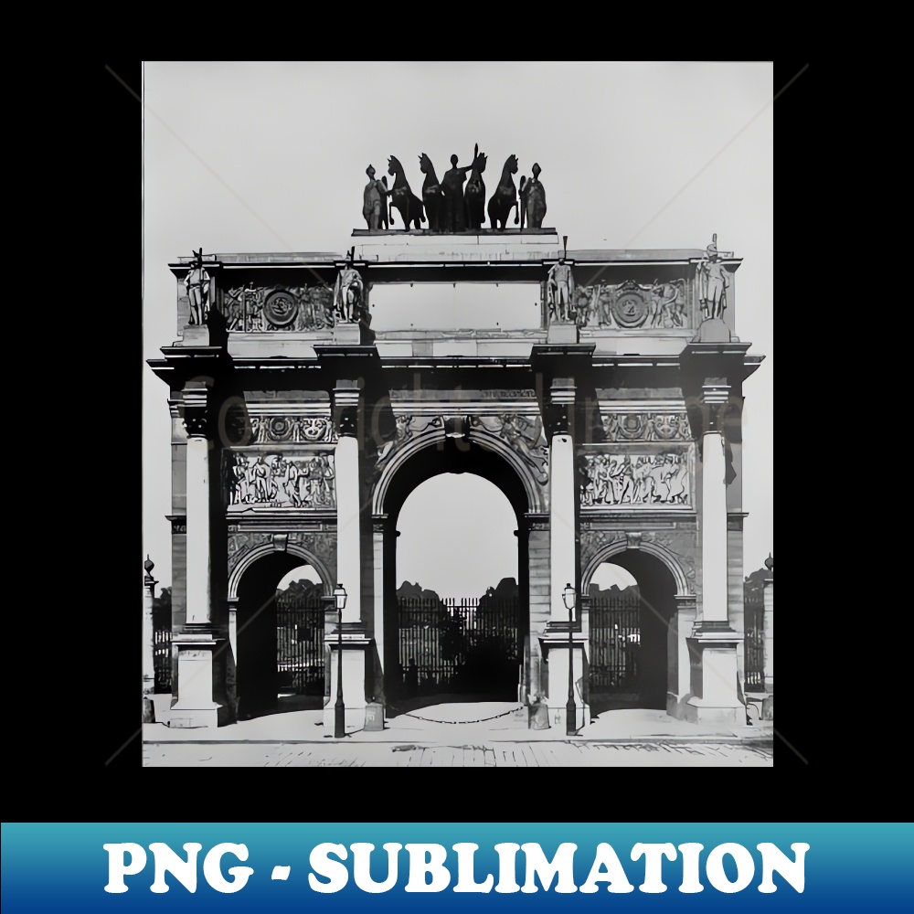 Classic arch triumph symbol - PNG Sublimation Digital Downlo | Inspire ...