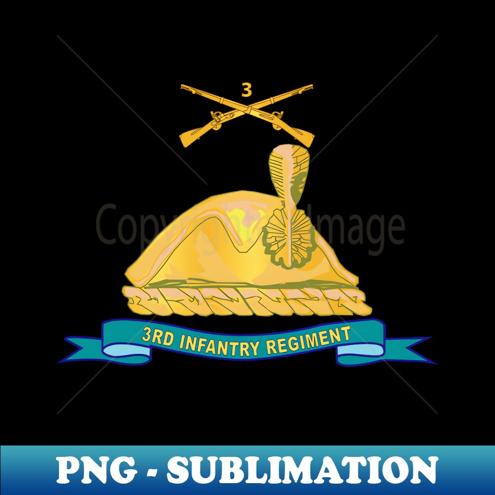 3rd Infantry Regiment - Gold - w Br - Ribbon - High-Quality | Inspire ...