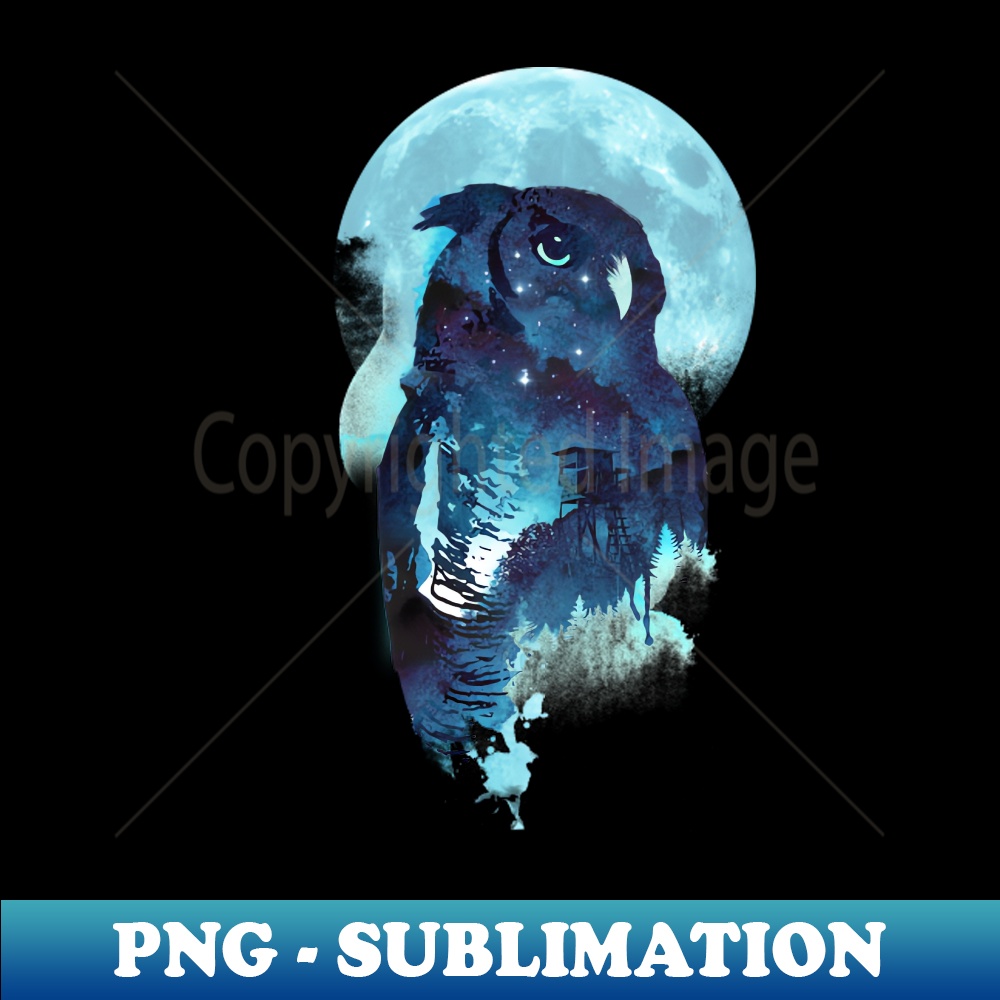Midnight Owl - High-Quality PNG Sublimation Download - Perfe | Inspire ...