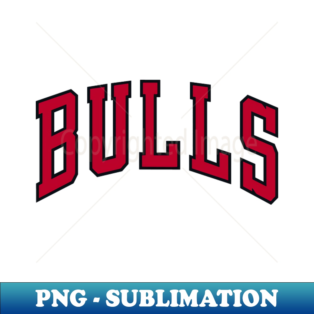 BULLS Basketball logo - PNG Transparent Sublimation Design - | Inspire ...